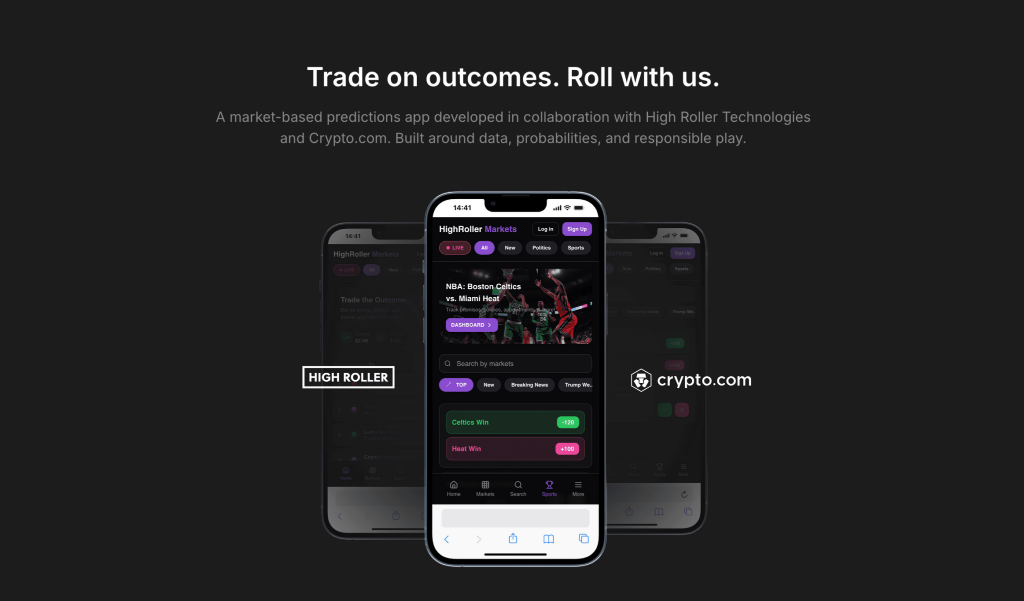 High Roller Enlists Crypto.com For Prediction Market Launch - DeFi Rate