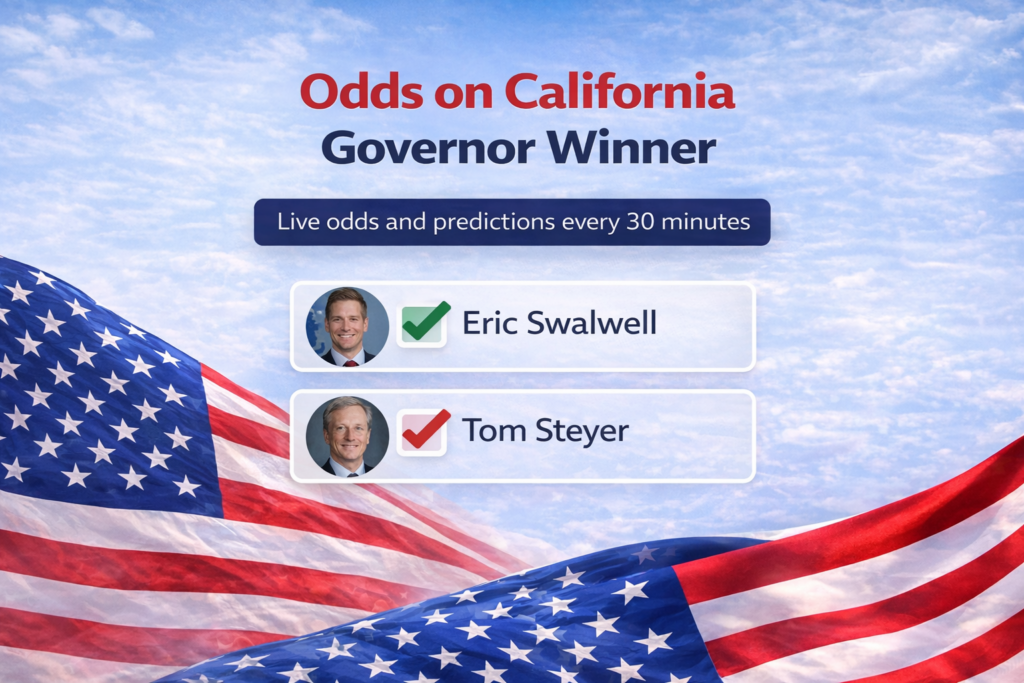 2026 California Primaries Odds: Governor Race & House Seats